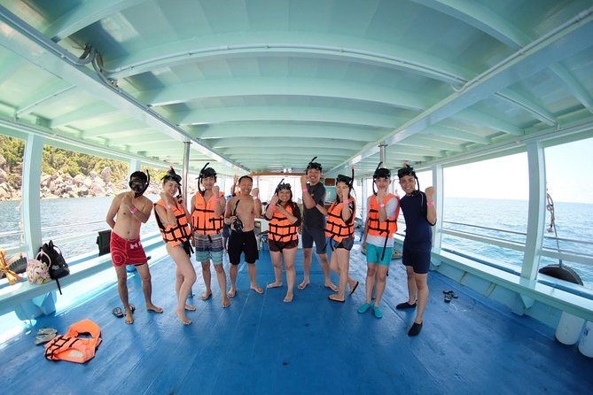Snorkel Tour to Koh Nangyuan and the hidden bays of Koh Tao onboard the Oxygen - Key Points