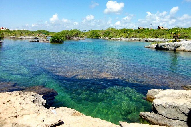 Snorkeling adventure in Yal-Kú lagoon, + Underground Cenote - Exploring the Underground Cenote: Taak Bi Ha