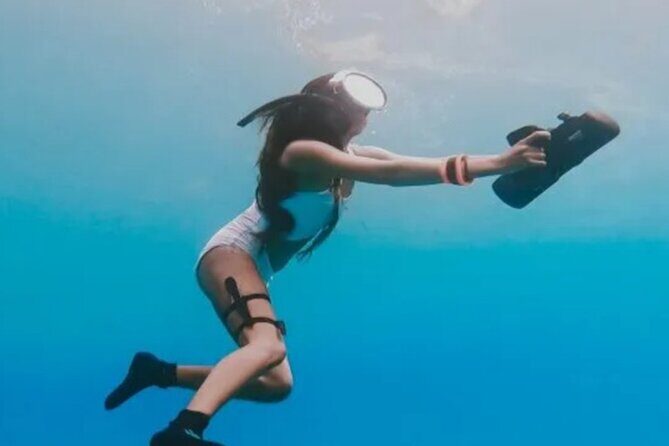 Snorkeling with underwater scooter in Tahaa lagoon from Raiatea - Introduction: A Unique Way to Explore Tahaa’s Lagoon