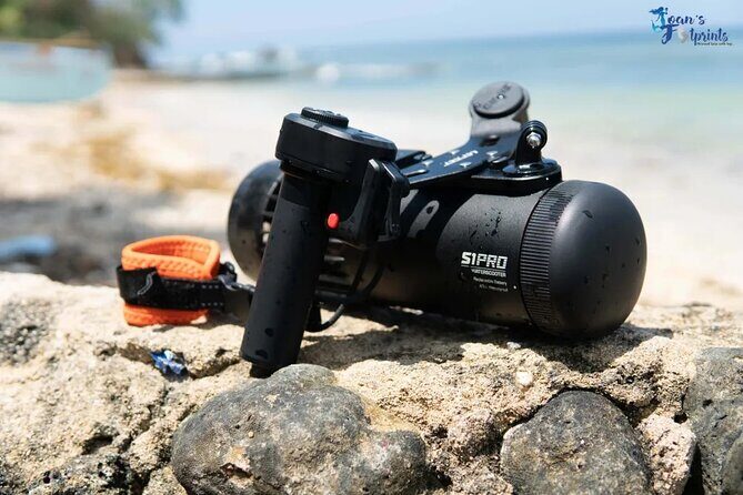 Snorkeling with underwater scooter in Tahaa lagoon from Raiatea - Key Points