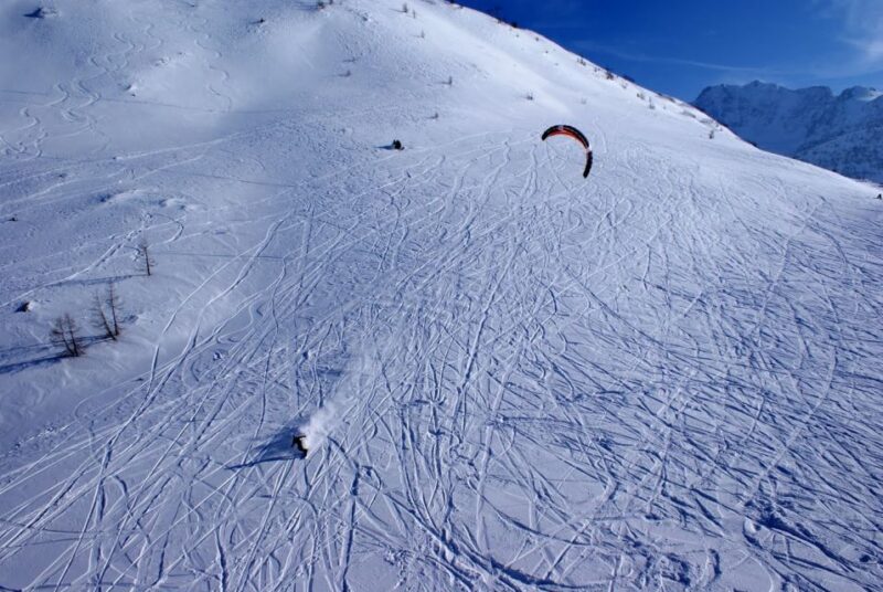 Snowkiting School on the Simplon Pass - Since You Asked
