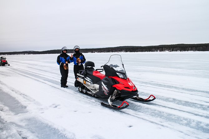 Snowmobile Safari in the Nature - Morning start - The Allure of Rovaniemi’s Snowmobile Safari