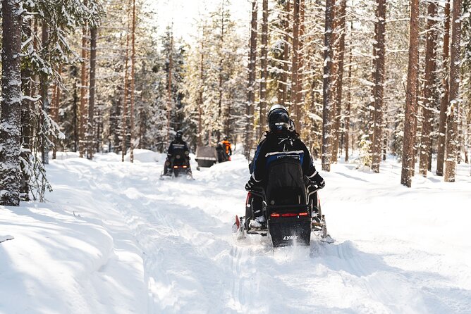 Snowmobile Safari Into the Arctic Circle Forest - Preparing for the Snowmobile Safari