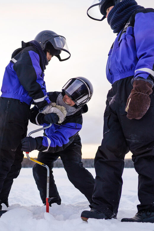 Snowmobile Safari with Ice Fishing Experience - FAQ