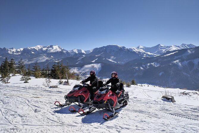 Snowmobiles Zakopane and Thermal Pools From Krakow - Snowmobiling Adventure