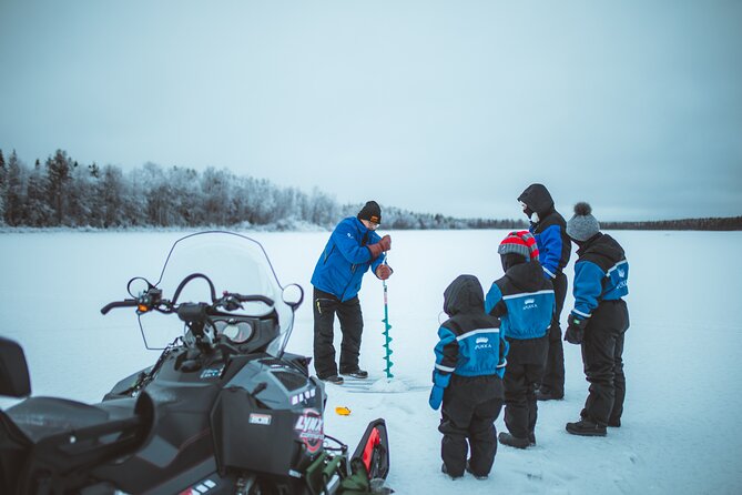Snowmobiling and ice fishing in Apukka Resort, Rovaniemi - Snowmobiling and Ice Fishing in Apukka Resort, Rovaniemi: An Authentic Arctic Adventure