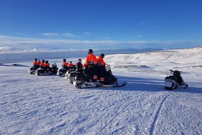 Snowmobiling on Eyjafjallajökull - Gear and Equipment Provided