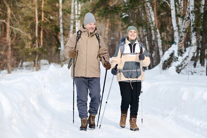 Snowshoe Adventure Frozen Falls and Firelight Tour - Key Points