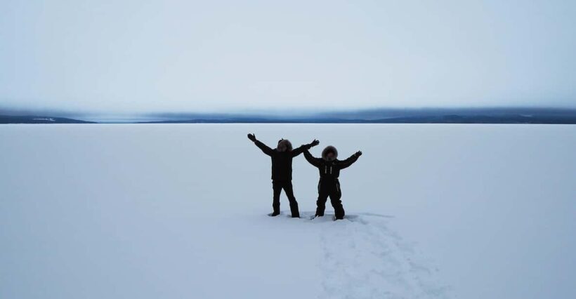Snowshoe experience with traditional beverages in Lapland - The Value of the Experience