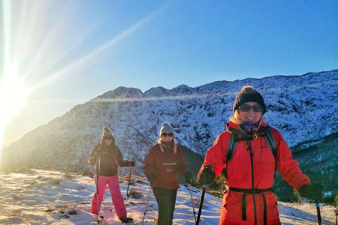 Snowshoe Hiking Bergen Public - Norway Mountain Guides - Refreshments and Snacks on the Trail