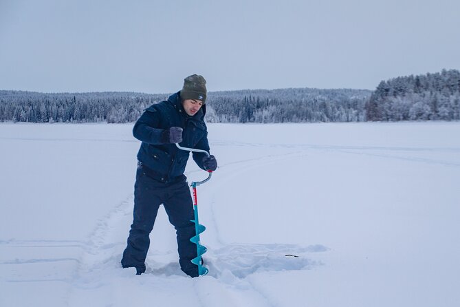 Snowshoeing Adventure With Ice-Fishing, Fire and Survival - Navigating the Frozen Landscape