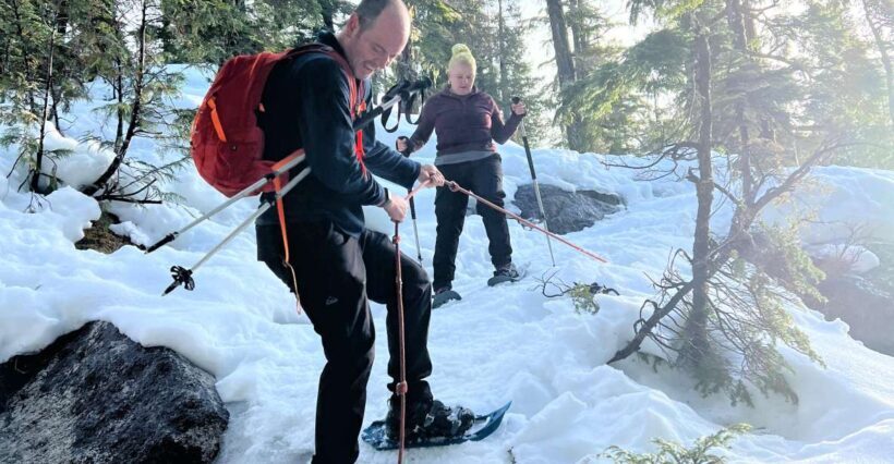 Snowshoeing At The Top Of The Sea To Sky Gondola - An Introduction to the Sea to Sky Gondola Snowshoeing Experience