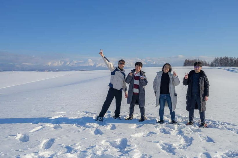 Snowshoeing on a Sparkling Biei Hill & Winter Cafe Time - Frequently Asked Questions
