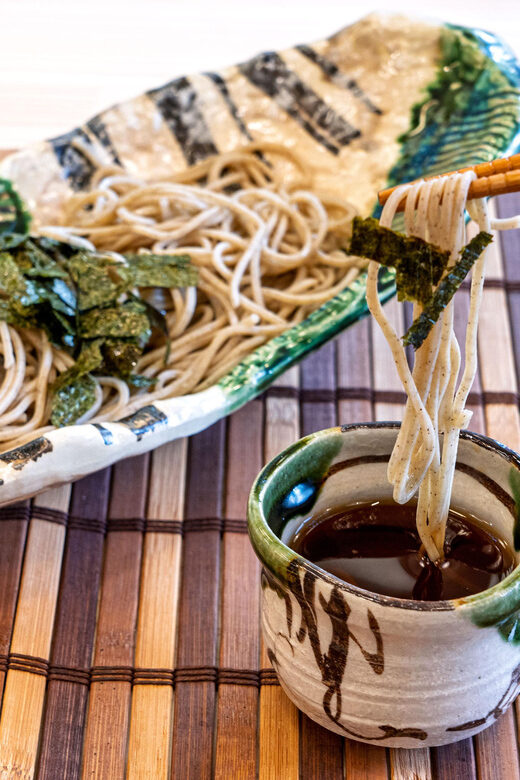 ///Soba Making Experience///Use The BIG Soba-Knife!! - The Flavors and Tasting Experience