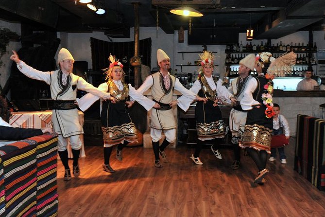 Sofia by Night Panoramic Tour With Dinner and Folklore Show - Dining: A Taste of Bulgarian Cuisine