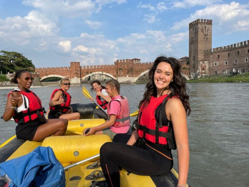 Soft-rafting at sunset and aperitif in Piazza Erbe - The Itinerary: What You Can Expect