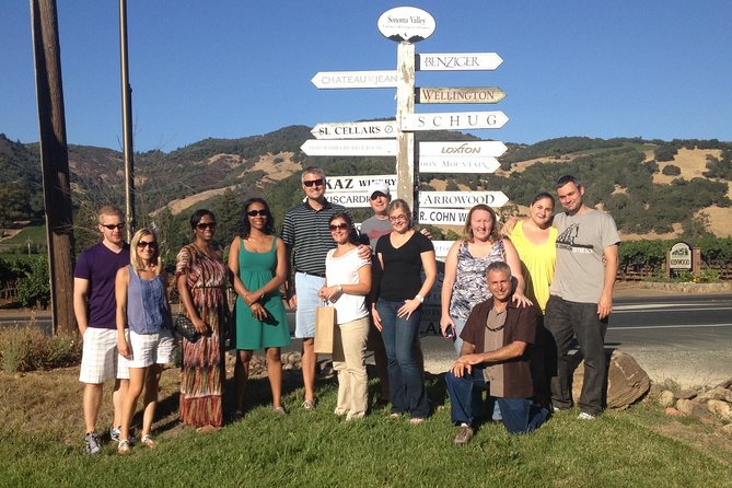 Sonoma Valley Small Group Winery Tour - Key Points