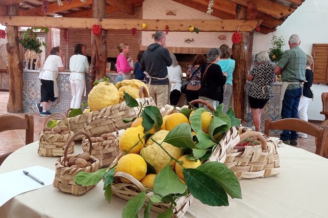 Sorrento Cooking School Cook as Locals With Seaview Hands on 100% - Sourcing Fresh, Seasonal Ingredients