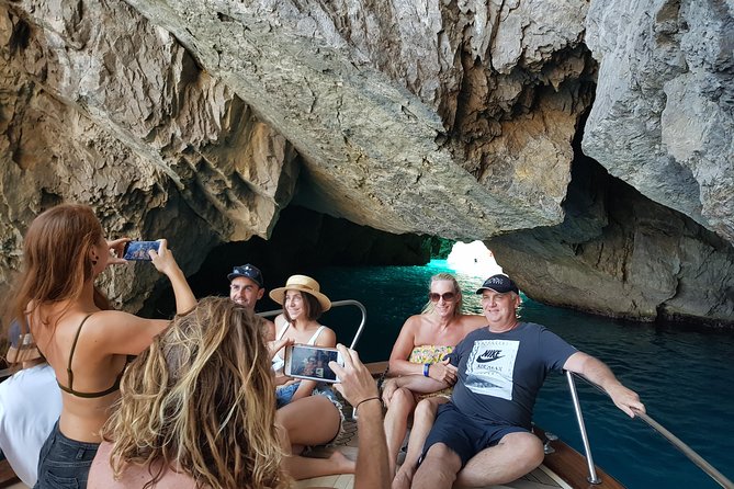Sorrento: Exclusive Capri Private Boat Tour & Blue Grotto - Exploring the Blue Grotto