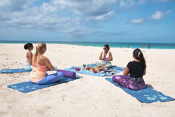 Sound Healing, Chakras opening & Meditation at Eagle beach - Key Points