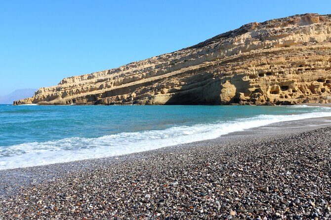 South Crete: Matala Hippies Beach & Gortys Archaeological Site - Exploring Matalas Caves