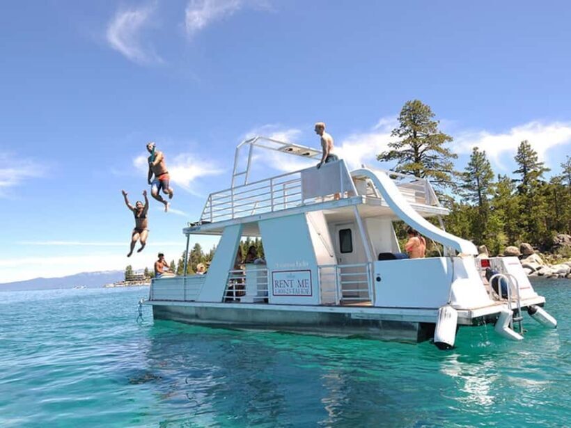 South Lake Tahoe: 36-Foot Weekender Pontoon Boat Rental - Key Points