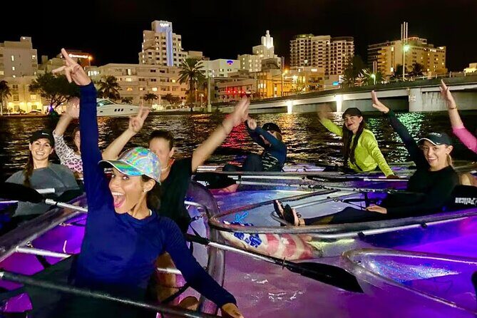 South Miami Beach Night Clear Kayaking Glow Tour - The Experience: What You Can Expect