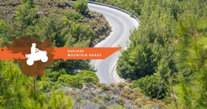 South Rhodes: ATV Quad Guided Tour with Hotel Transfers - Key Points