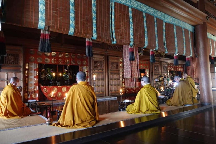 Special viewing with priests at Kyoto Sennyu-ji Temple - Key Points