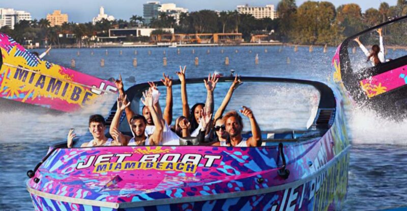 SpeedBoat Ride 360 Thrilling Experience Jet Boat Miami Beach - The Experience Provider: MIA Tourist Center