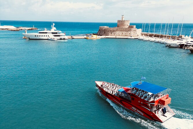 Speedboat to Symi & St Georges Bay Directly From Faliraki Beach - Timing and Accessibility