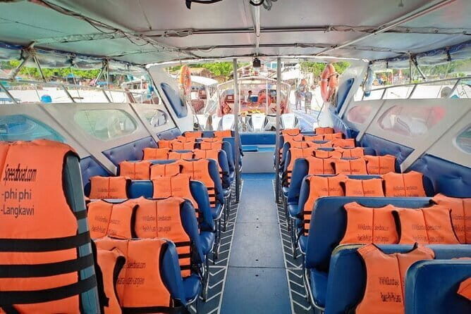 Speedboat transfer to island service. - Key takeaways