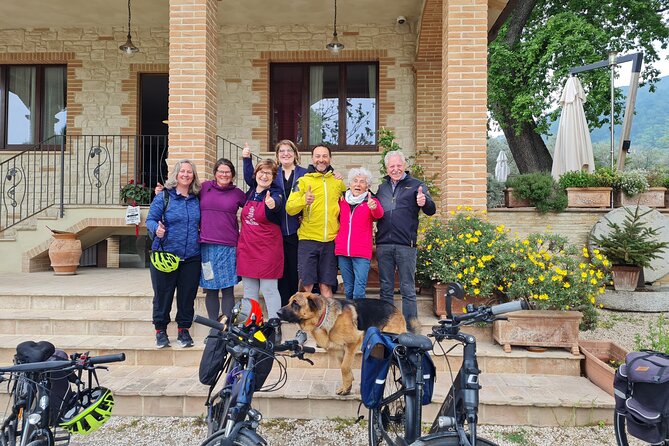 Spello E-Bike Tour With Lunch and Wine Tasting! - Enjoy Guided Wine Tasting at an Organic Winery