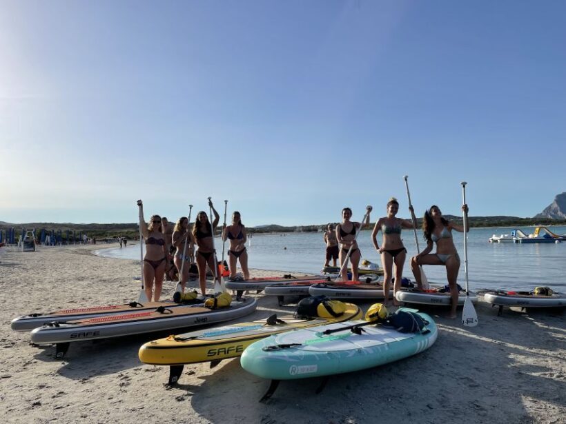 Spiaggia delle vacche SUP paddleboard tour sunset aperitif - The Sum Up