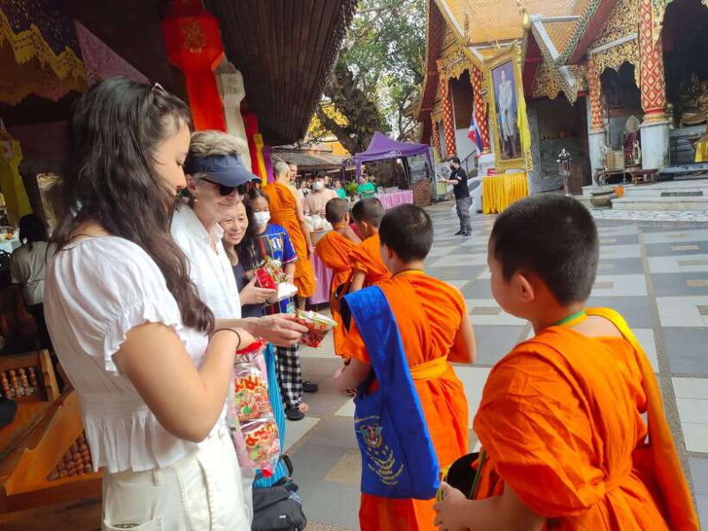 Spiritual Sunrise: Wat Doi Suthep, Pha Lat, Alms &Meditation - Who Will Love This Tour?