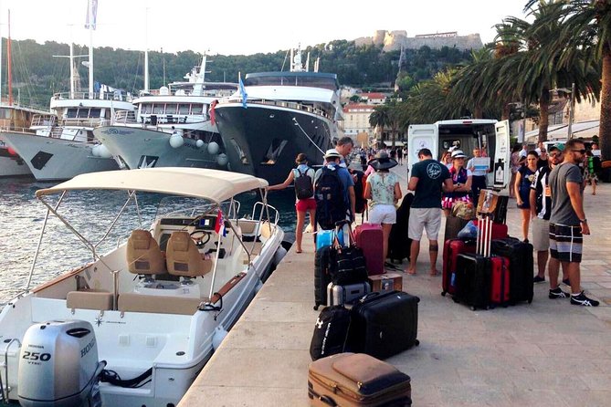 Split (airport) - Hvar (town) sea transfer - The Scenic Speedboat Experience