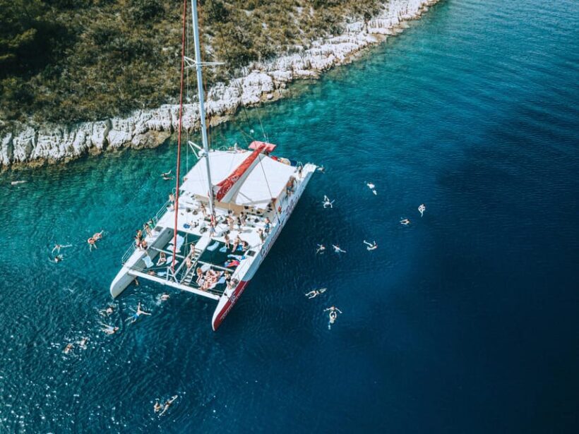 Split: Blue Lagoon & Trogir Boat Tour with Lunch and Drinks - Starting Point and Departure