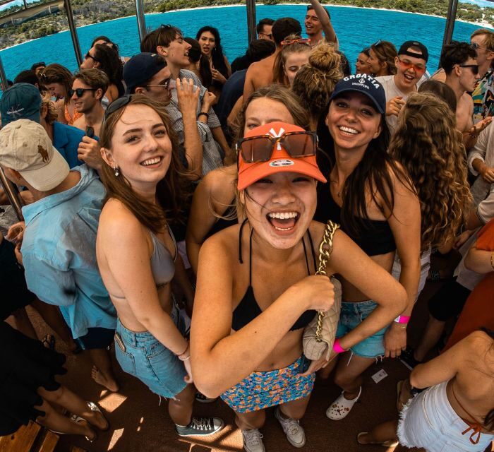 Split: Captains Boat Party  Blue Lagoon, DJ & Free Shots - Frequently Asked Questions