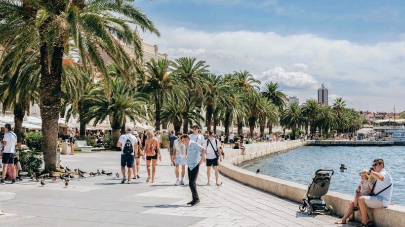 Split: Diocletian's Palace and Old Town Guided Walking Tour - The Riva Promenade: A Coastal Escape