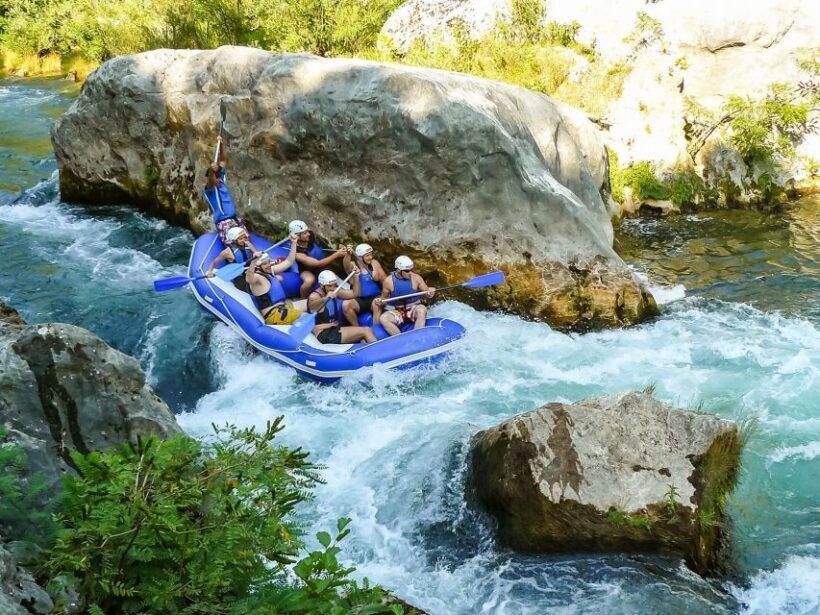 Split/Omi: Cetina River Rafting with Cliff Jump & Swimming - How the Itinerary Unfolds