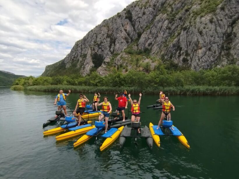 Split/Omi: Cetina River Water Bike Safari - Key Points