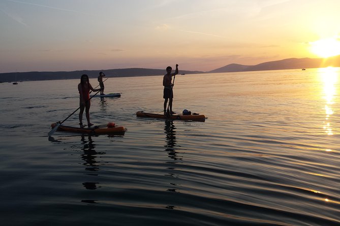 Split Sunset Stand Up Paddle Tour With Wine - Meeting Point and Logistics