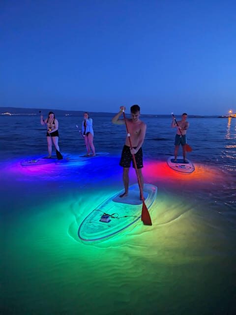 Split: Transparent SUP night Glow tour - Key Points