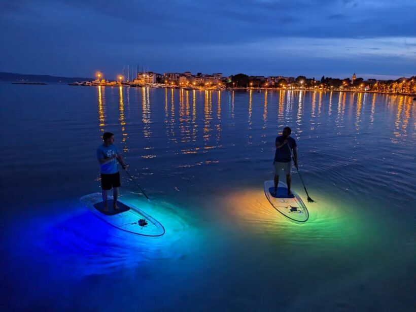 Split: Transparent SUP night Glow tour - The Sum Up