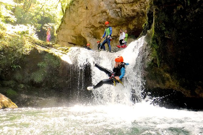 Sports Canyoning of Écouges in Vercors - Grenoble - Adrenaline-Fueled Canyoning Adventure