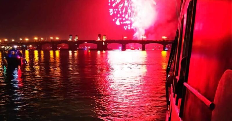 St Augustine: Black Raven Pirate Ship July 4th Fireworks - Key Points