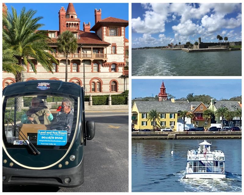 St. Augustine: Boat Cruise and Electric Golf Cart Tour - A deeper look into the experience