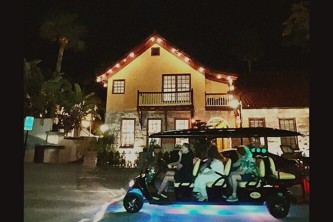 St. Augustine Ghost Tour on Premium Golf Cart with PiCk Up - A Closer Look at the Tour Itinerary