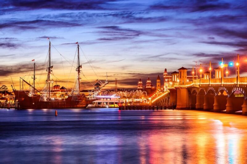 St. Augustine: Nights of Lights Sunset Sail with Drinks - Frequently Asked Questions