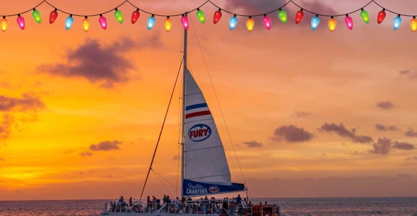 St Augustine: Nights of Lights Sunset Sail with Live Music - Key Points